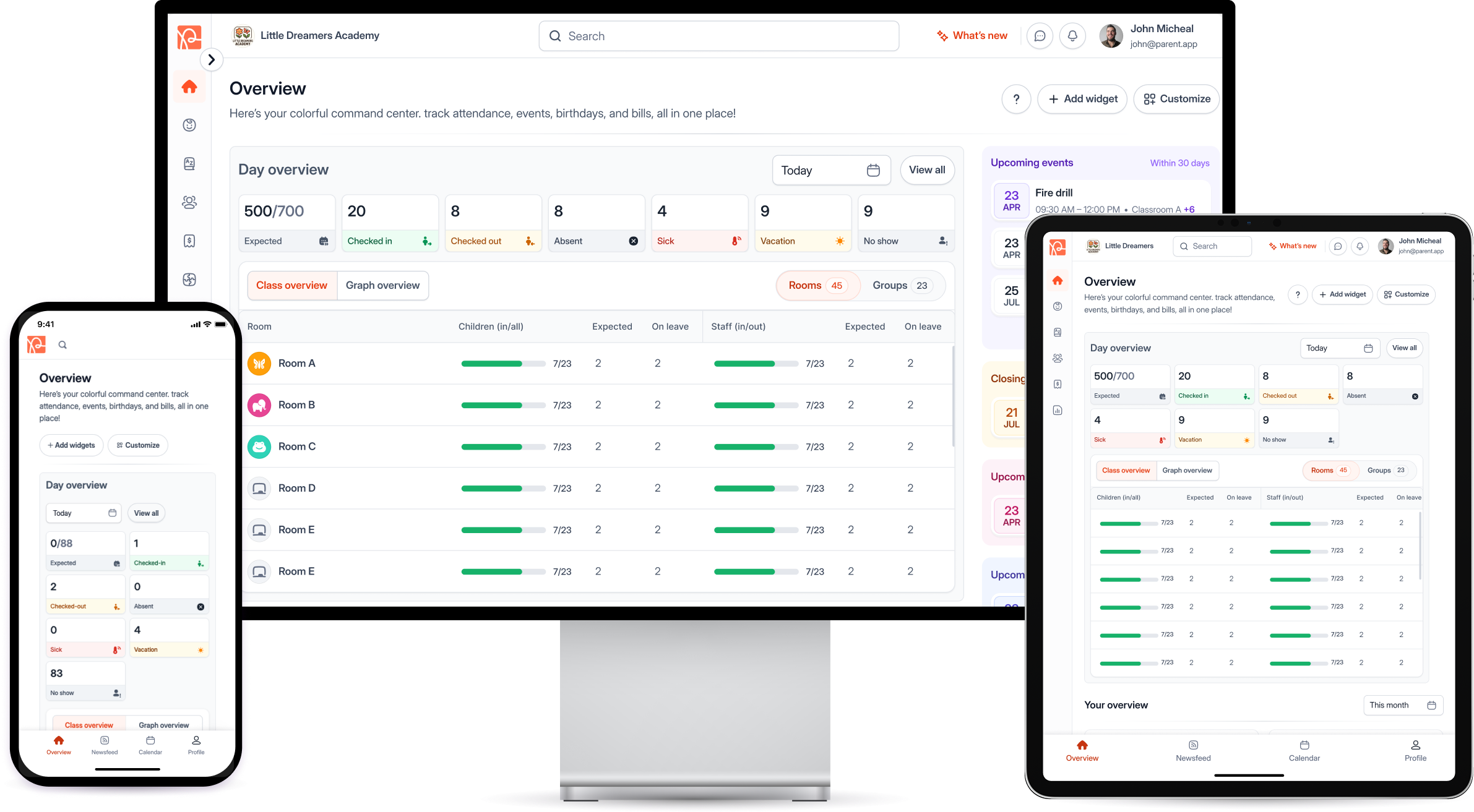 Parent ApS: Preschool & Childcare Management Software/App